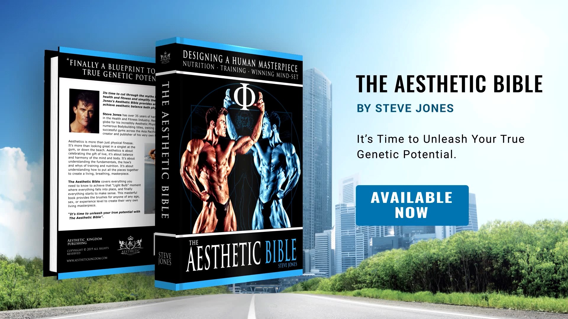 Steve Jones Bodybuilder - Releases New Book The Aesthetic Bible